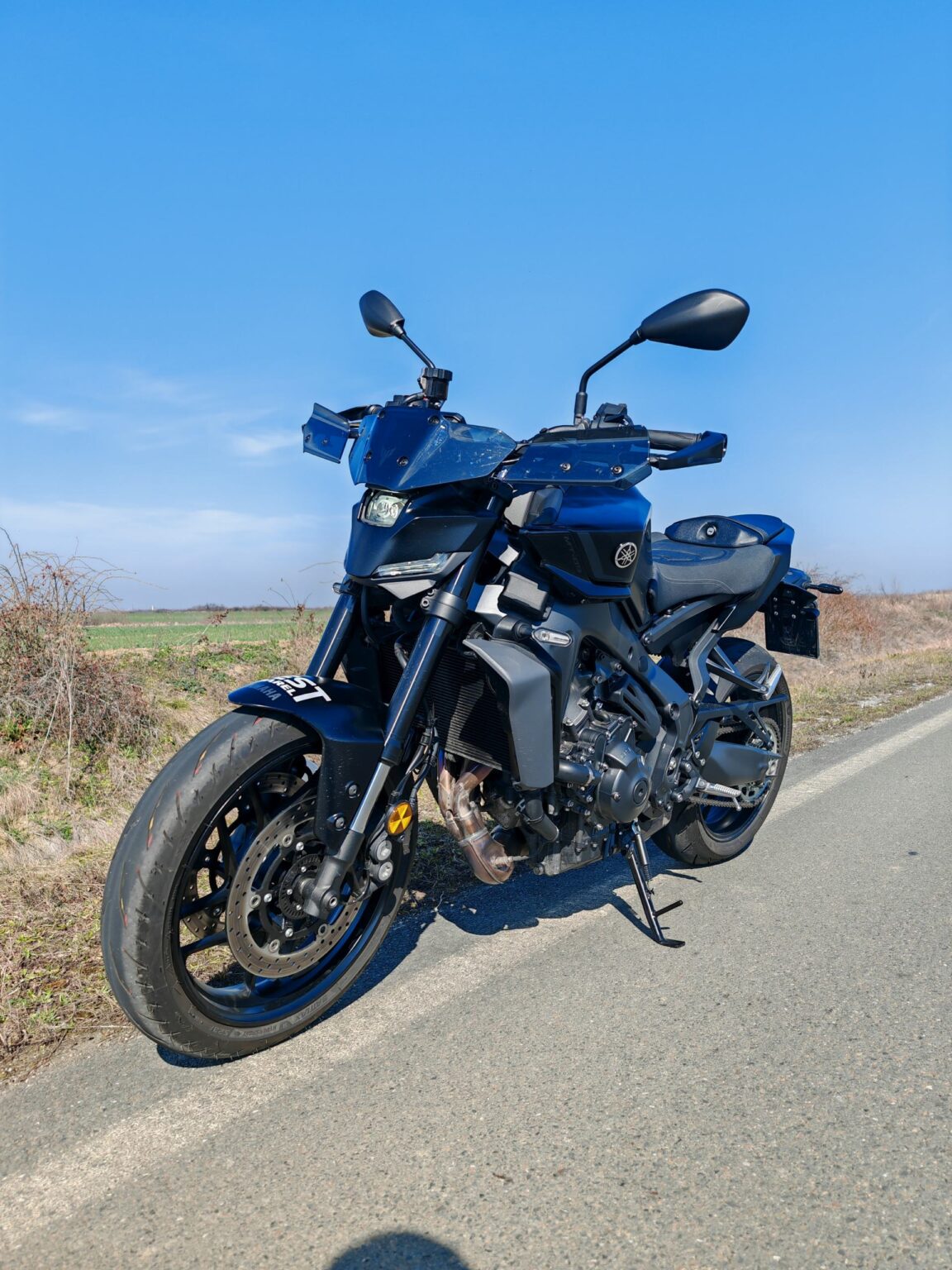 Yamaha MT-09 Y-AMT Acceleration And Top Speed Test - MotoStatz